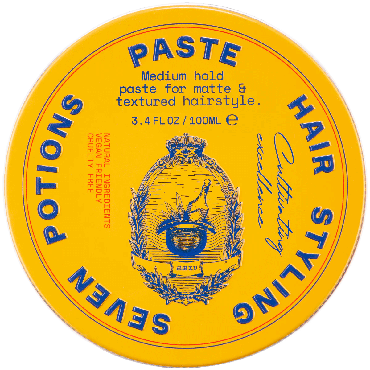 Seven Potions Hair Styling Paste – Medium Hold & Matte Finish – RoyalBeards